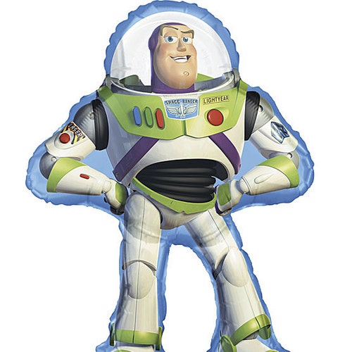 35 Buzz Lightyear Body Shape Foil Balloon Super Hero - Etsy