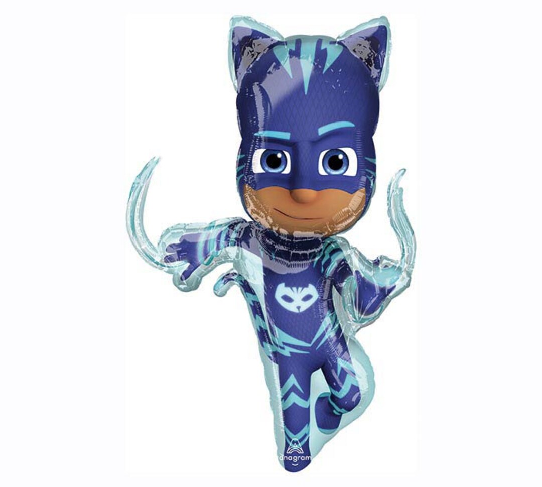 Choose 1 or All 3 P J Masks Body Shape Foil Balloons, Birthday ...