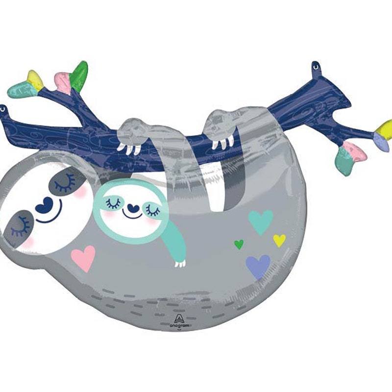 Sloth Balloon - Etsy