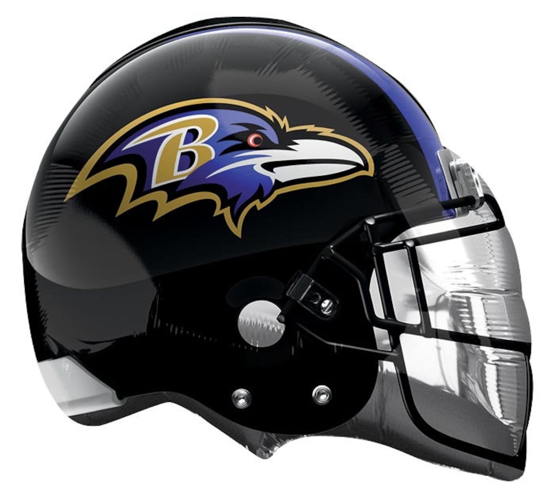 21" Baltimore Ravens Football Helmet Shape Foil Balloon, Party ...