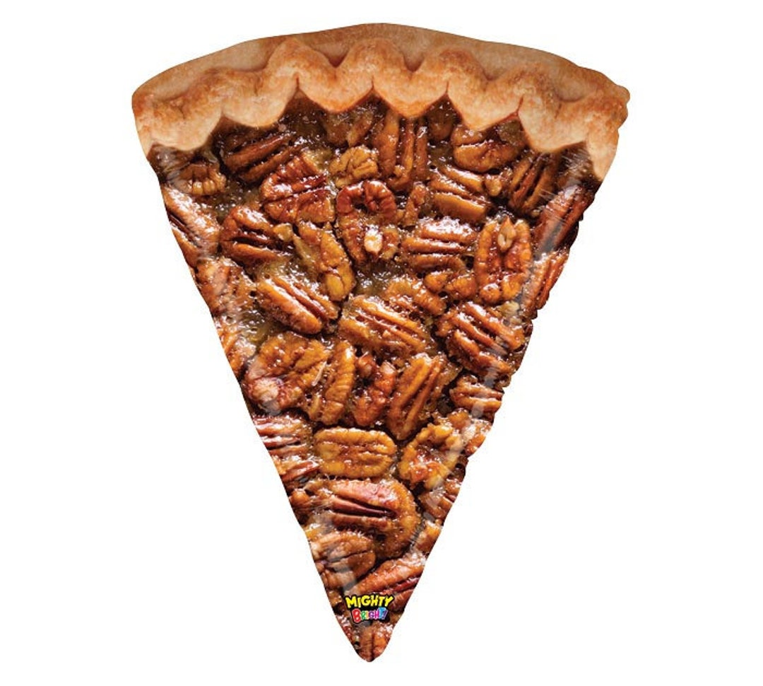 34" Slice of Pecan Pie Foil Balloon, Slice of Pie, Party, Decoration ...