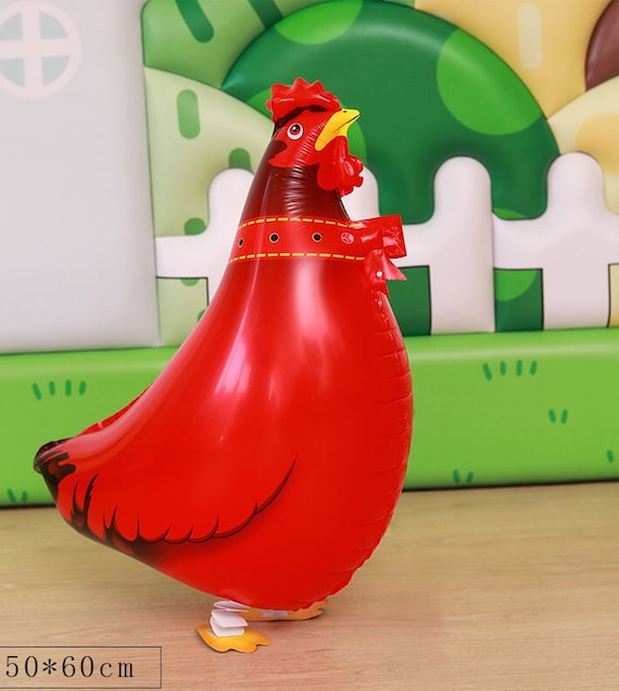 One Dozen 12 Chicken Balloons Farm Party Barnyard | Etsy