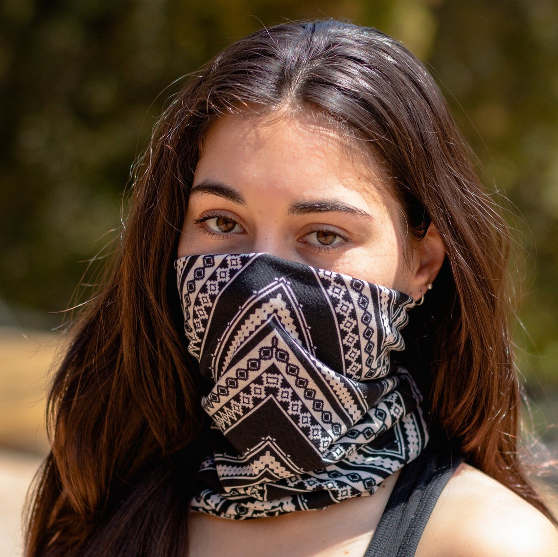 Made in the Usa-snake-many Ways to Wear- Neck Buff - Etsy