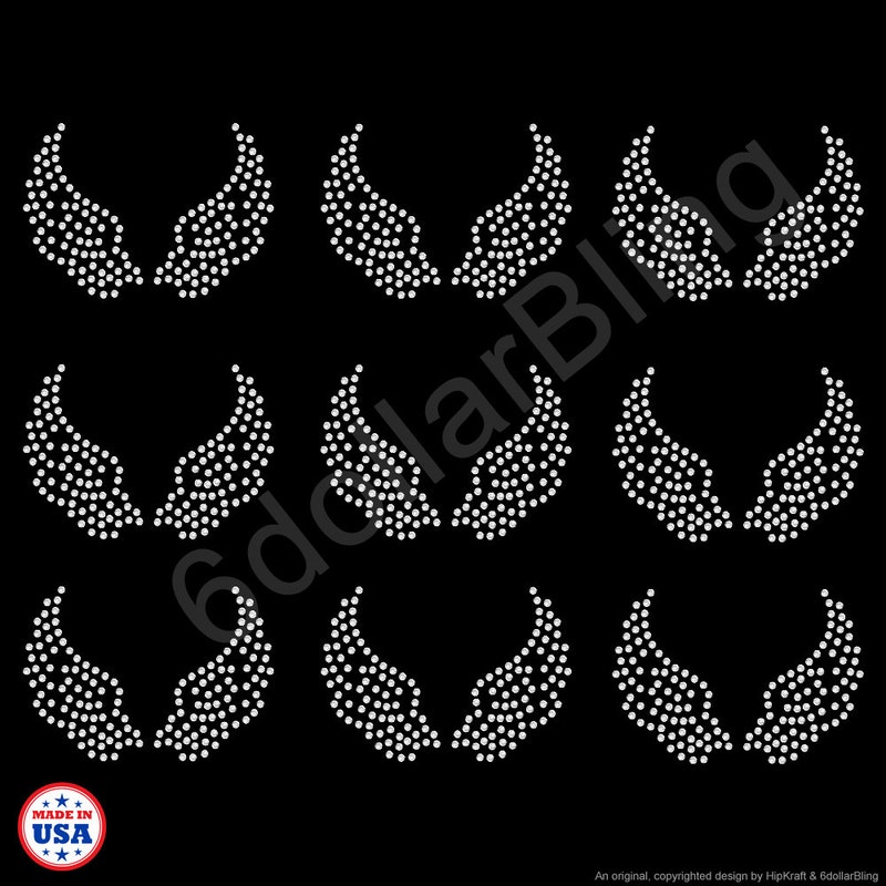 Rhinestone Angel - Etsy