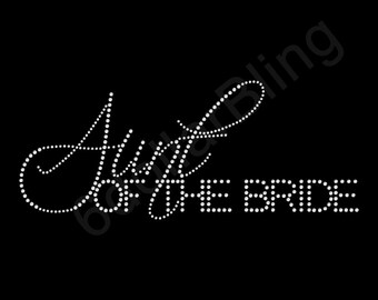 Bride Rhinestone Iron-on Crystal Bling Hotfix Sparkle Transfer | Etsy