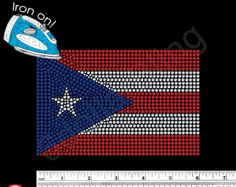 Puerto Rico Flag Embroidery Design INSTANT Download Pes - Etsy
