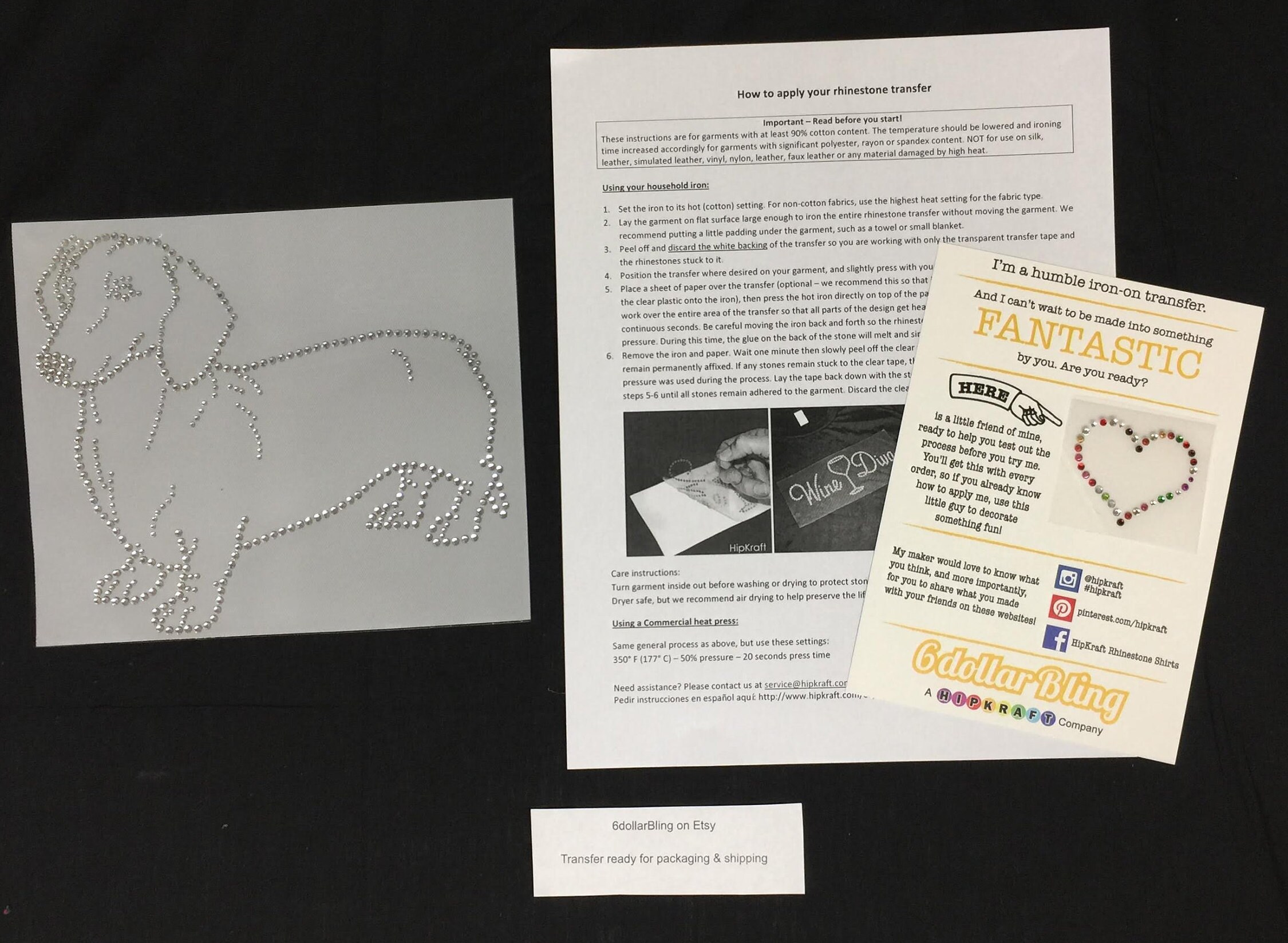 Rhinestone Iron on Transfer dachshund Outline Dog - Etsy