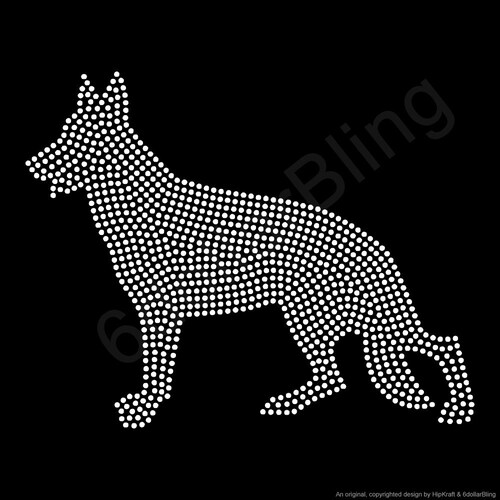 Got Dogs Rhinestone Iron-on Crystal Bling Hotfix Transfer - Etsy