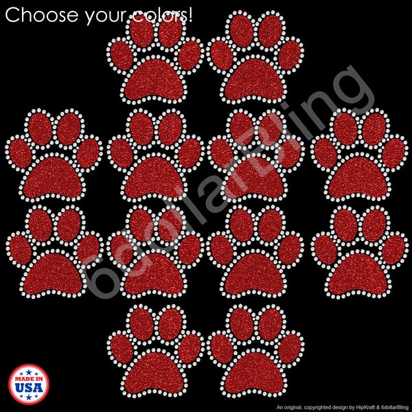 Paw Applique - Etsy