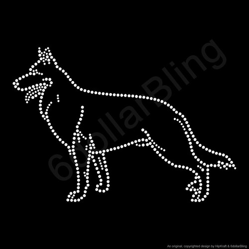 Got Dogs Rhinestone Iron-on Crystal Bling Hotfix Transfer - Etsy