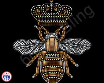 Bee Rhinestone - Etsy
