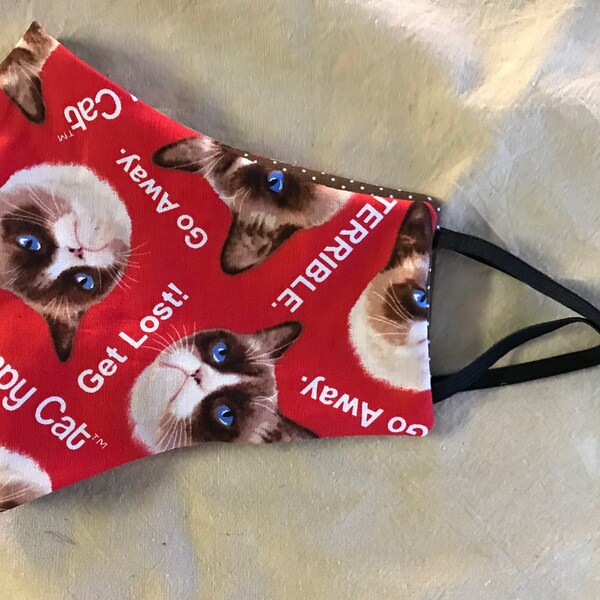 Grumpy Cat Mask - Etsy