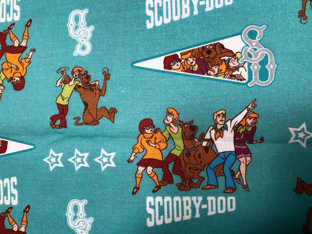 Scooby-doo, Shaggy & Friends, Quilt Shop Cotton - Etsy