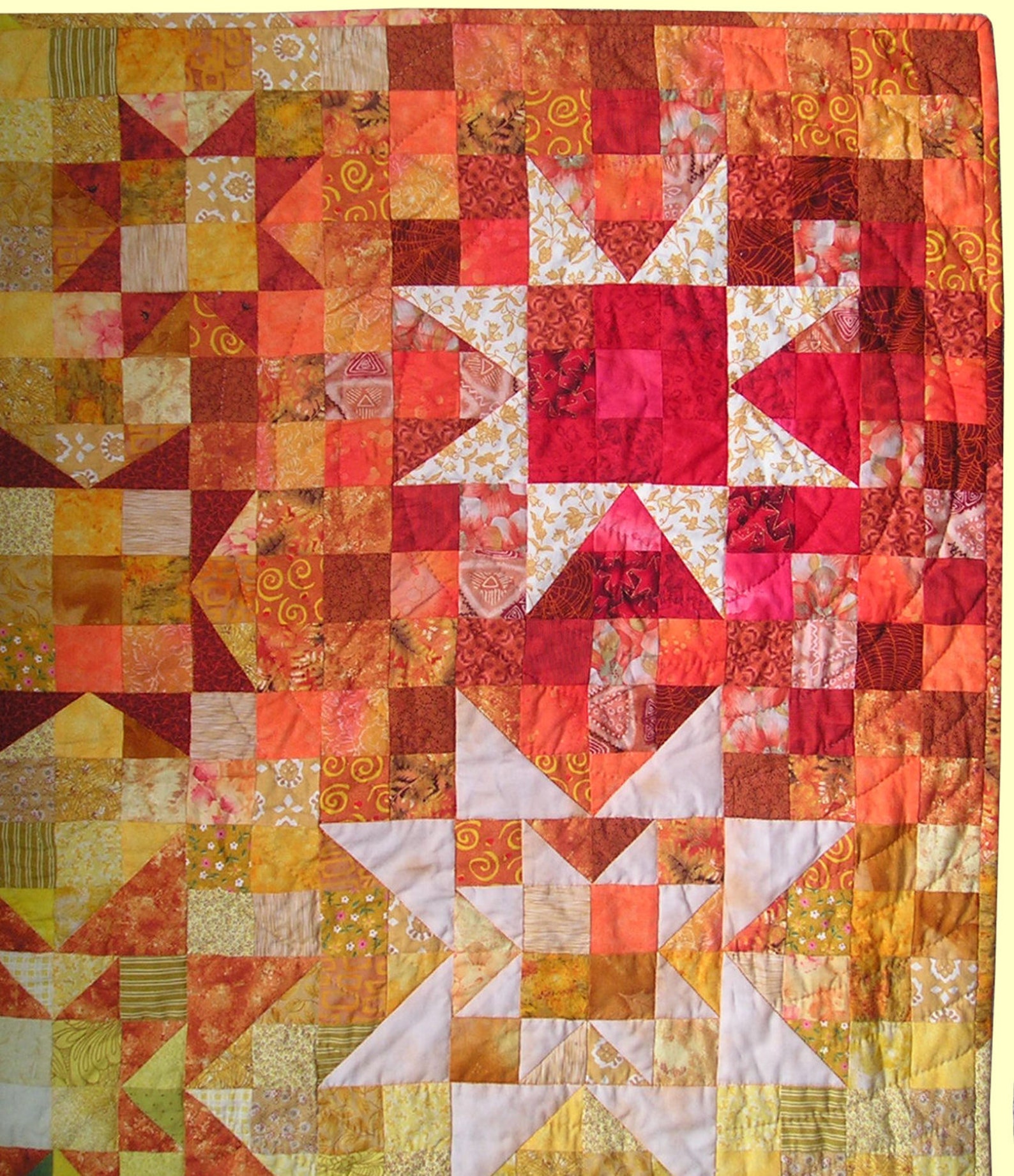 Pattern for the Rainbow Quilt - Etsy