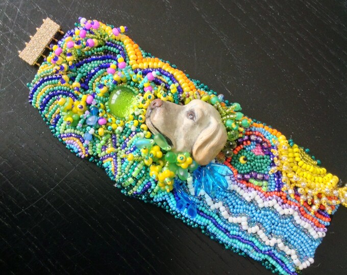 Yellow Labrador Bracelet - Etsy