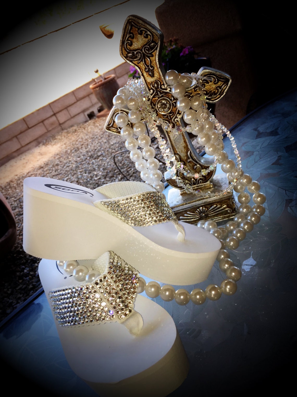Diamond Diva's Wedding White Swarovksi Crystal Flip Flops - Etsy Diamond Diva's Wedding White Swarovksi Crystal Flip Flops - Etsy