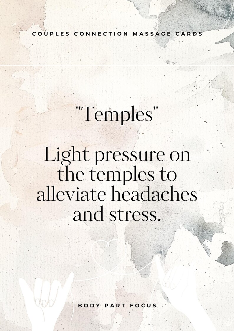 Intimate Massage Cards: 50 Prompts for Touch & Connection, Intimacy ...
