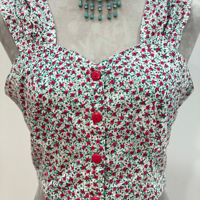 Button up Tank - Etsy