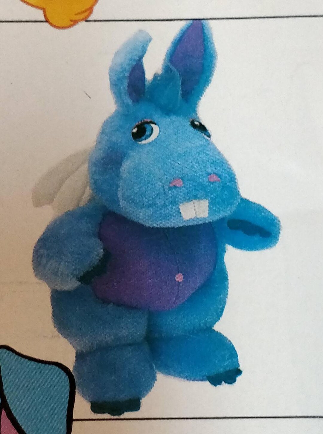 Butterick 3500 Wuzzles Blue Hoppopotamus Doll Stuffed Child's Toy by ...