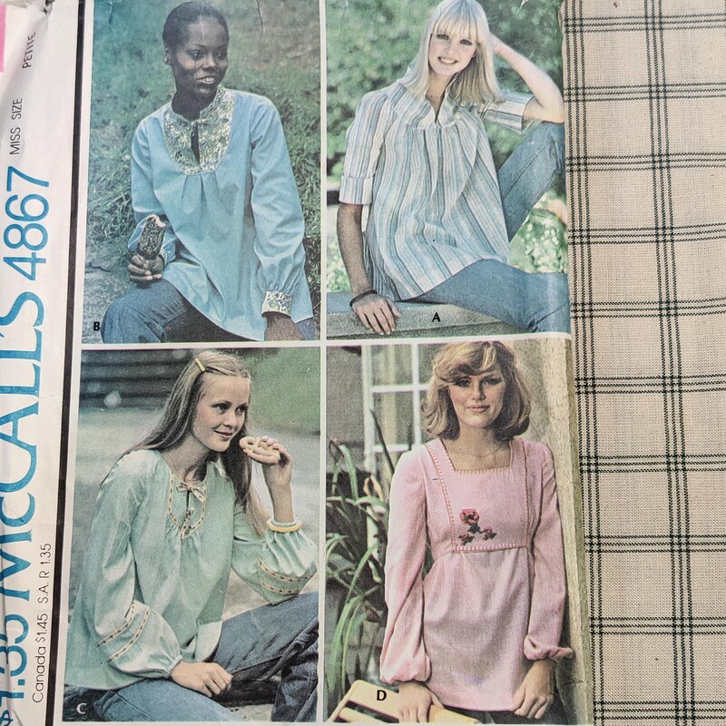 Smock Top Pattern - Etsy