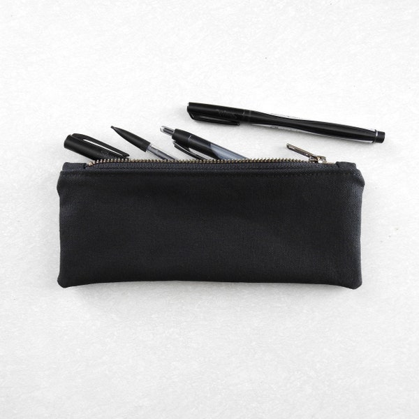 Canvas Pencil Case - Etsy