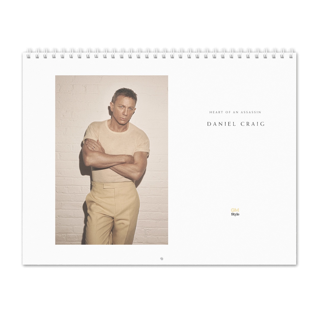Daniel Craig Vol.1 2025 Wall Calendar - Etsy