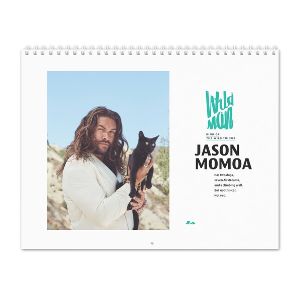 Jason Momoa 2023 Wall Calendar - Etsy