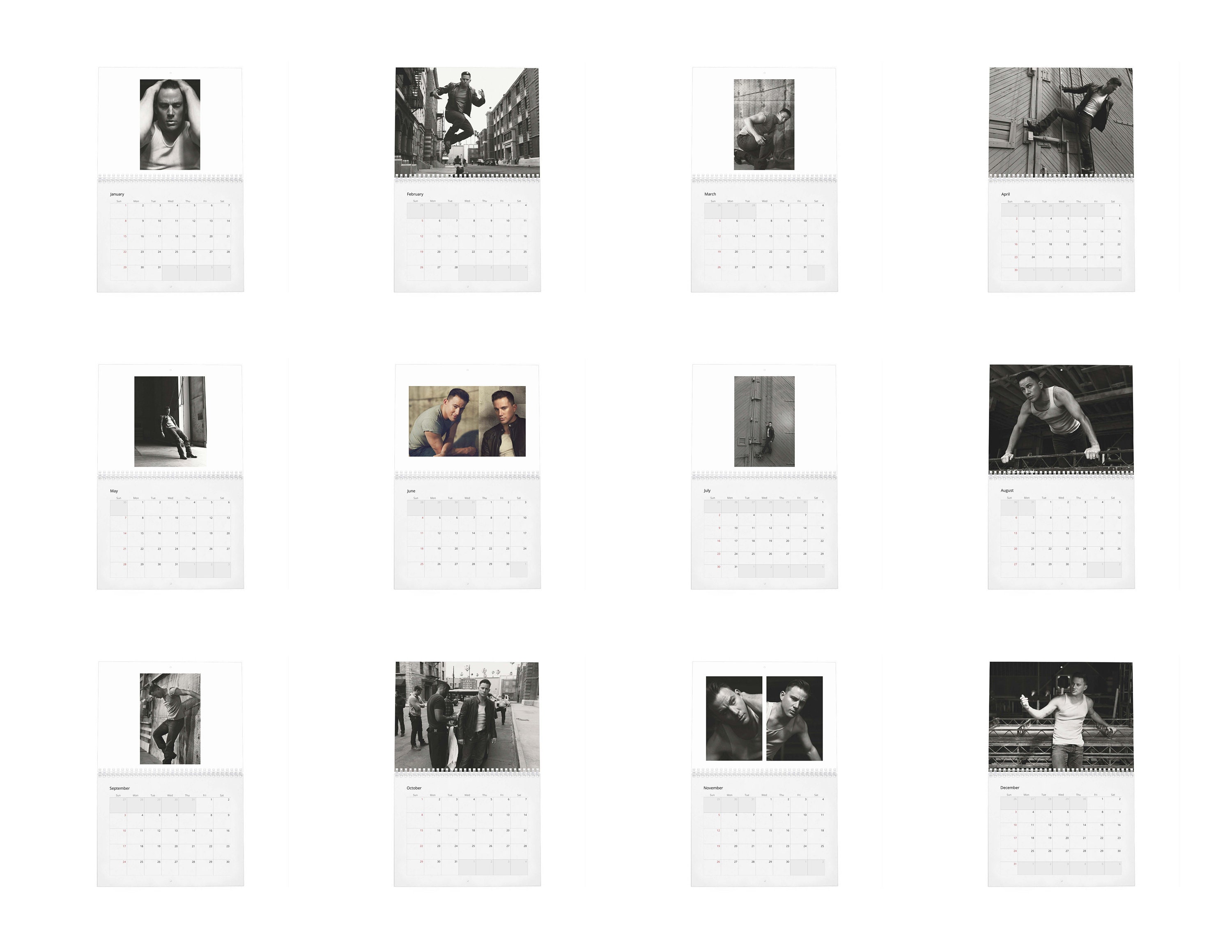 Channing Tatum 2022 Calendar