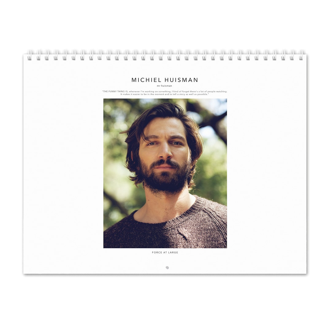 Michiel Huisman Vol.1 2025 Wall Calendar - Etsy