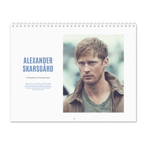 Alexander Skarsgard Vol.2 2025 Wall Calendar - Etsy Australia