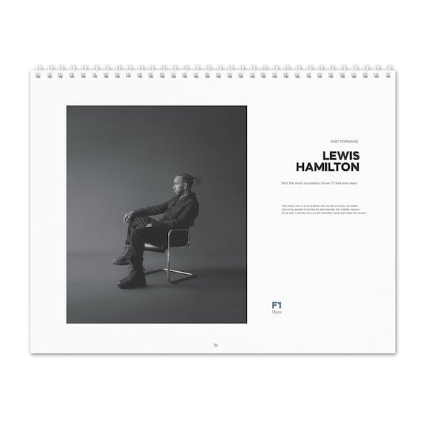 Lewis Hamilton Calendar - Etsy