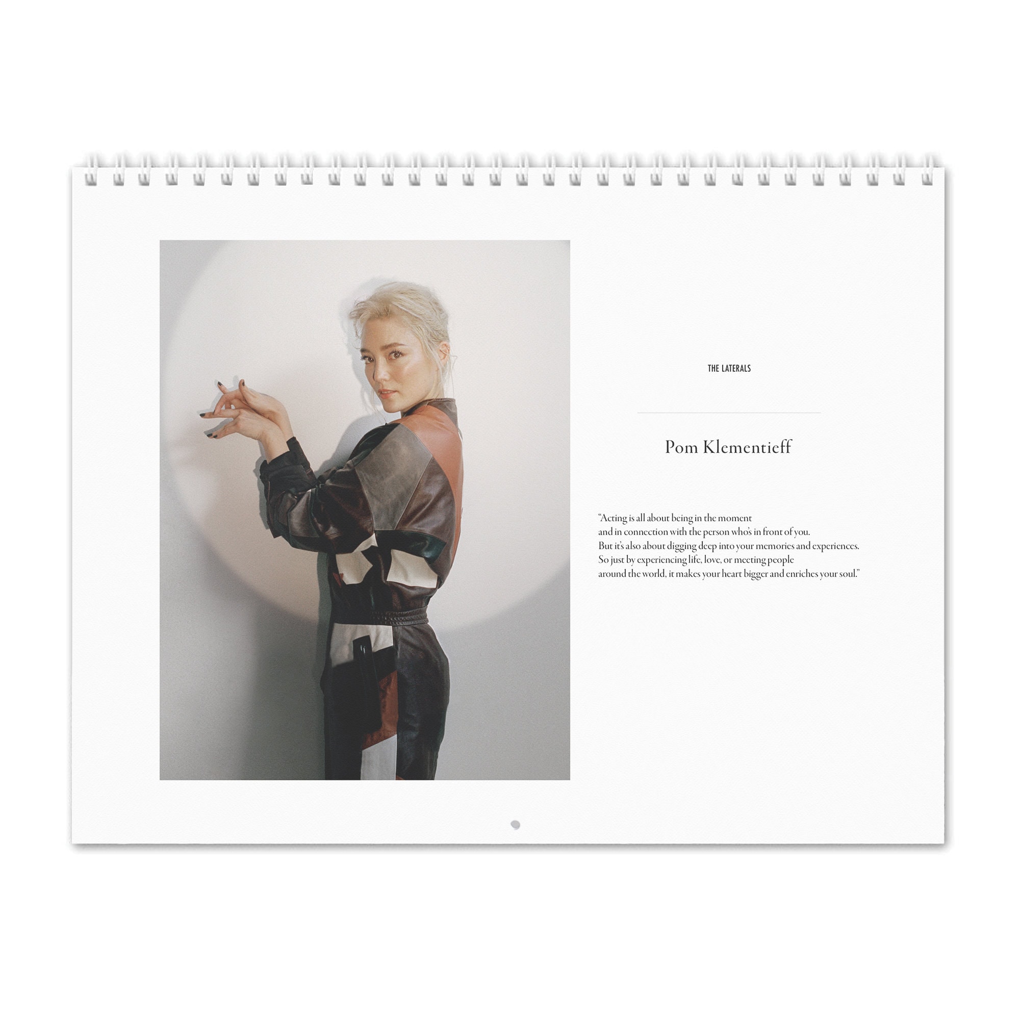 Pom Klementieff Vol.1 - 2024 Wall Calendar sold by Charin Ceramic | SKU ...