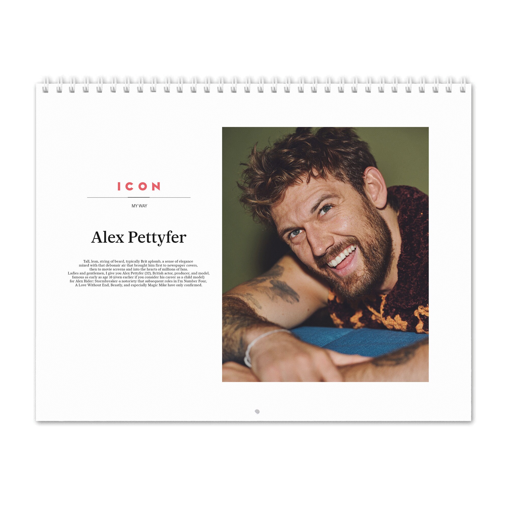 Alex Pettyfer Magazine Photoshoot
