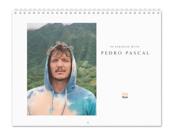 Pedro Pascal 2023 Calendar - Etsy