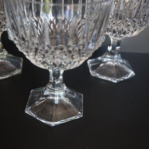 Fostoria Stratton Crystal Champagne Glasses 4 - Etsy