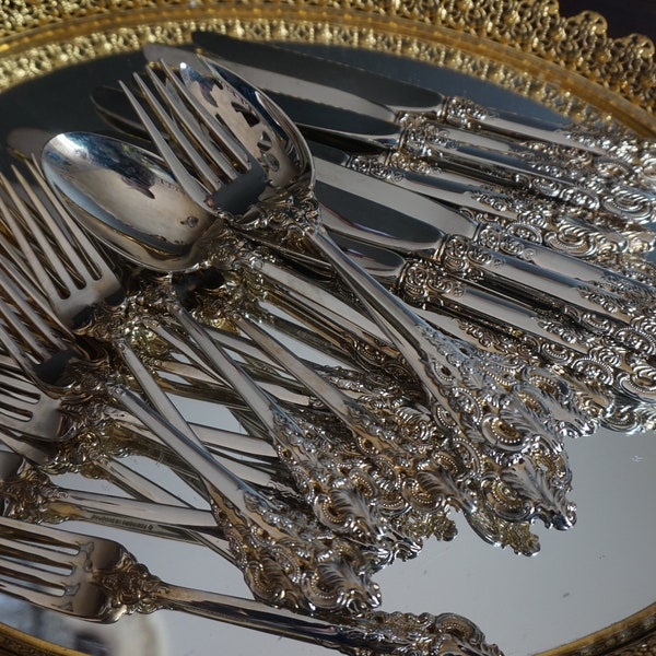 Godinger Silver Plate Flatware - Etsy