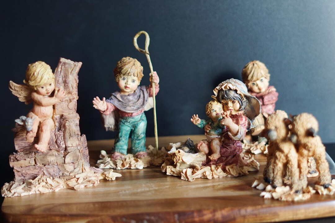 Vintage Enesco 1993 Nativity Set Designed by G.g. Santiago - Etsy
