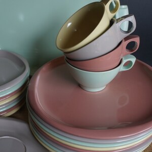 Mid Century Boonton Ware Bella Dinnerware Set - Etsy