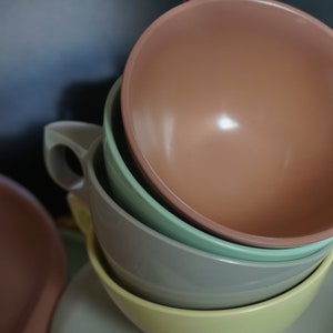 Mid Century Boonton Ware Bella Dinnerware Set - Etsy