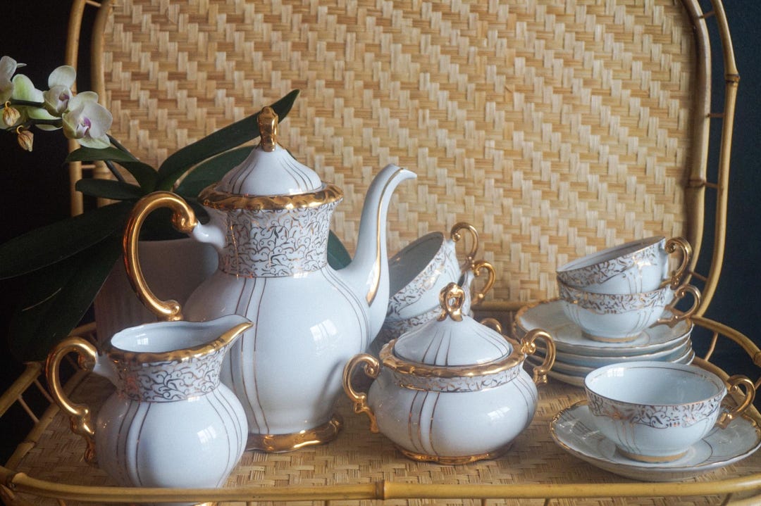 Vintage Fine Seyei China Tea Set - Etsy
