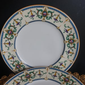 Cauldon China Florentine Plates, Set of 5 - Etsy