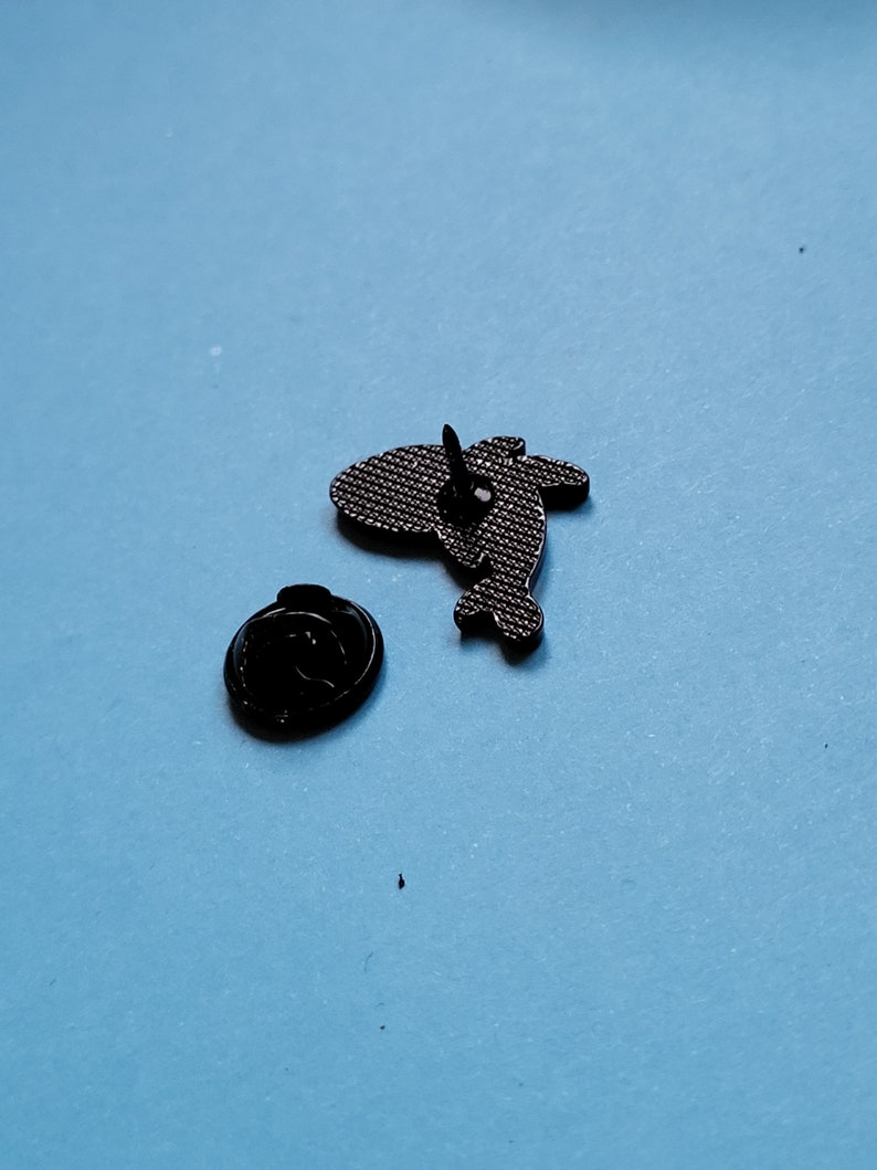 Orca Whale Enamel Pin - Etsy