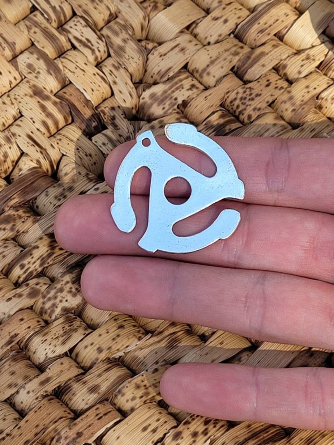 45 Record Adapter Pendant - 1pc - Etsy