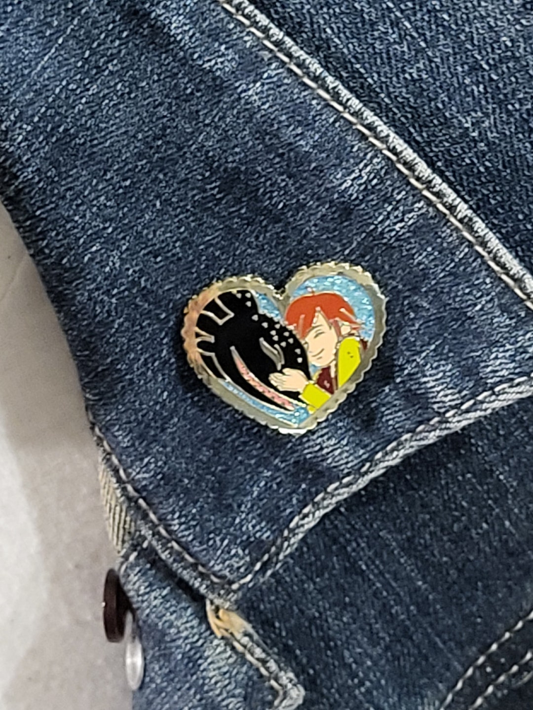 Hiccup and Toothless - How to Train Your Dragon Enamel Pin - Etsy