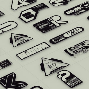 Epic Cyberpunk Vector Decals Vol 3 Extended Commercial - Etsy