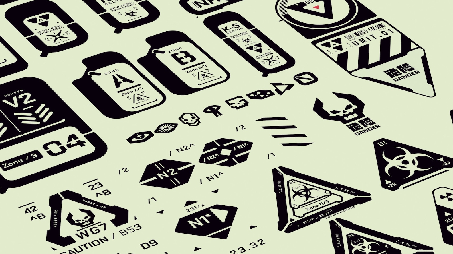 Digital - Epic Cyberpunk Vector Decals Vol 4 - Etsy