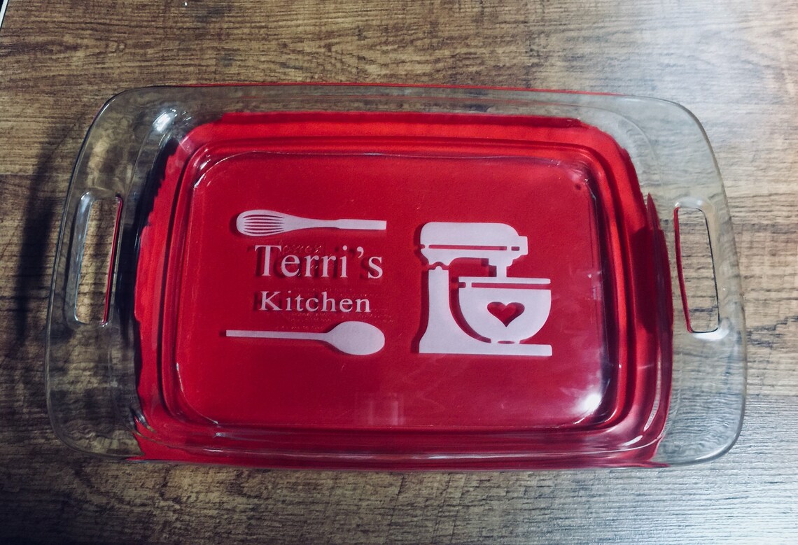 Custom Personalized Casserole Dish Personalize Kitchen Gifts - Etsy
