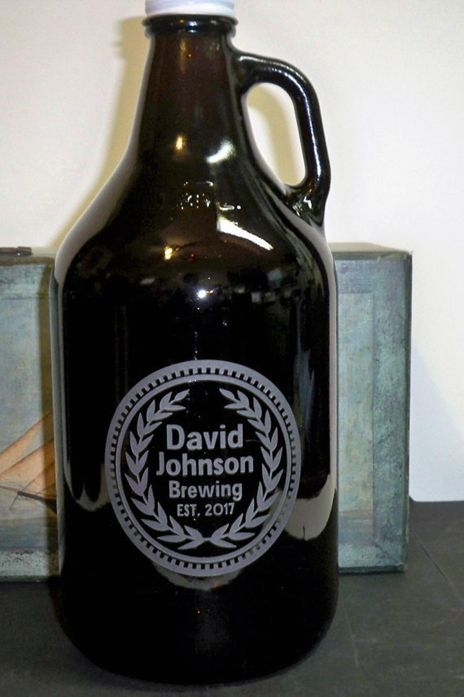 Custom Personalized Etched Growlers Beer Growlers | Etsy