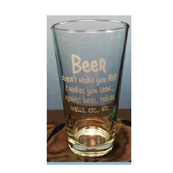 Funny Beer Glass - Etsy