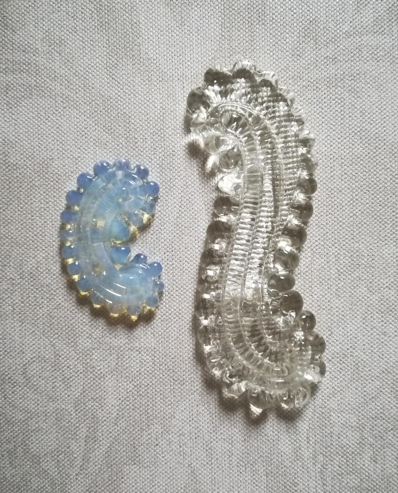 Vintage Murano Glass, Venitian Mirror Part, 60's - Etsy